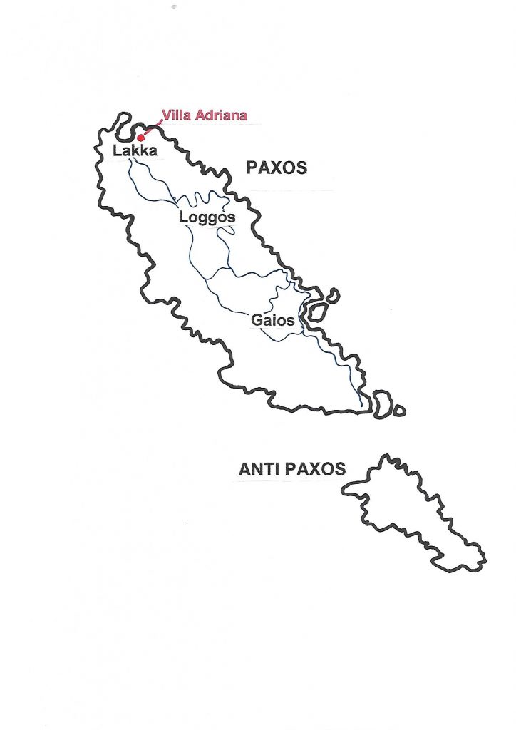 About Paxos - Villa Adriana - Paxos Greek Island and secluded villa